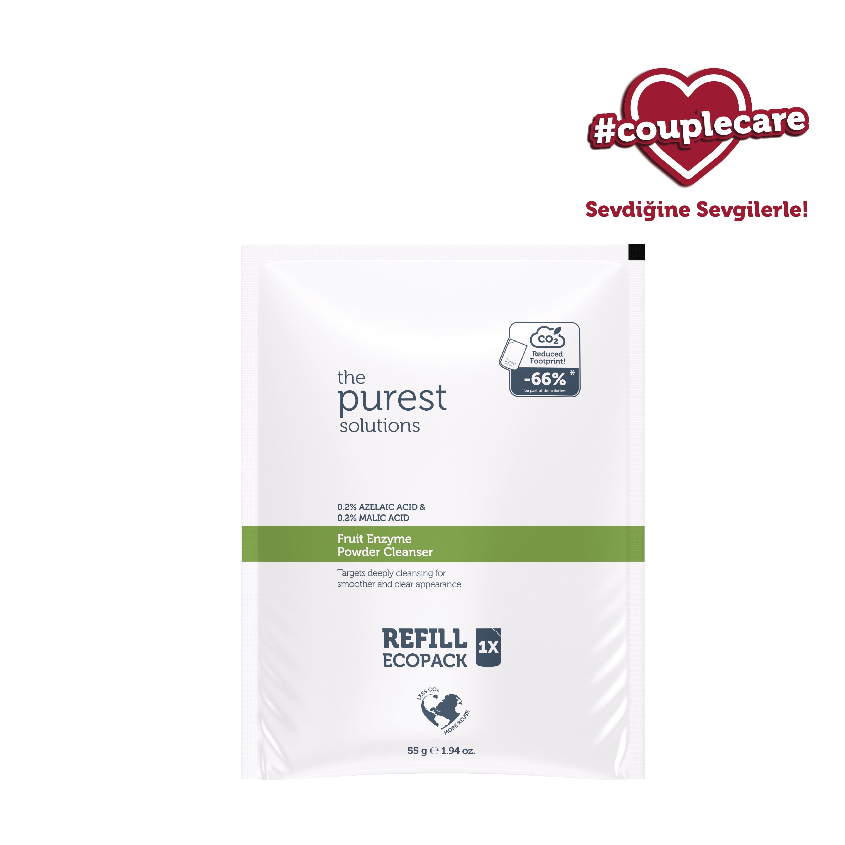 Refill Ekolojik Yedek Paket Azelaik Asit ve Malik Asit Enzim Toz ...